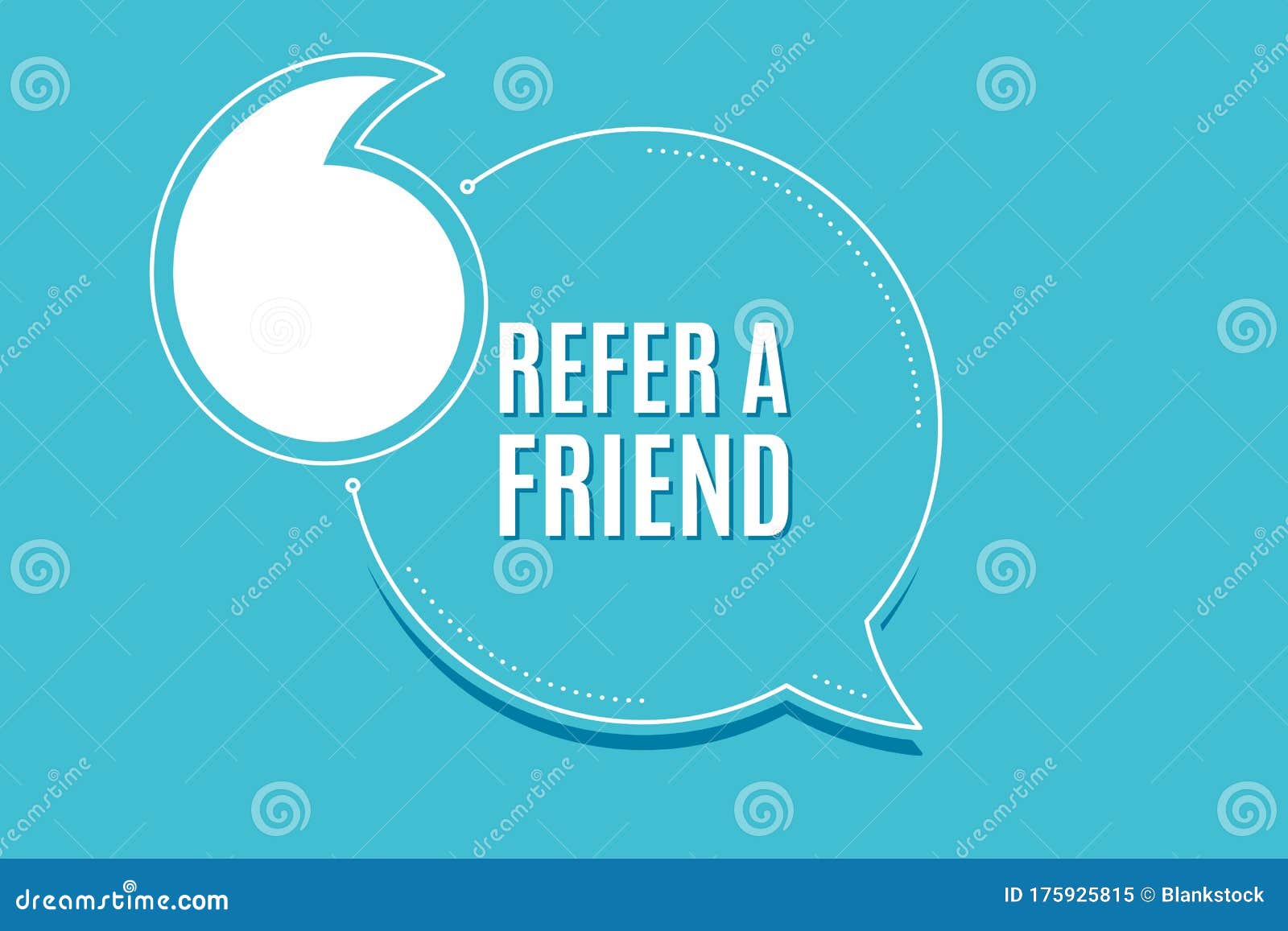 Refer a Friend Symbol. Referral Program Sign. Vector Stock Vector ...