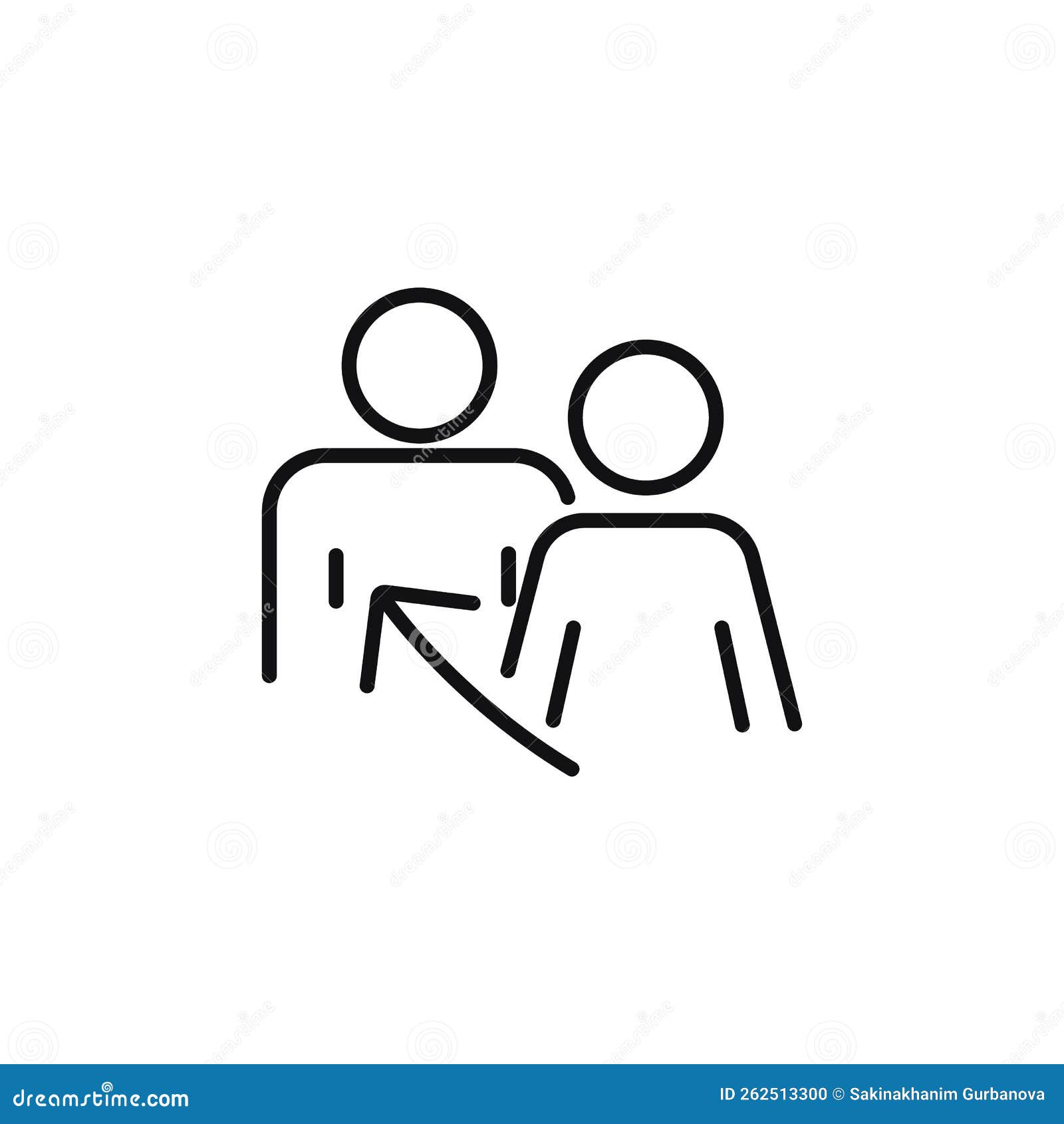 Refer icon, illustration stock illustration. Illustration of refer ...