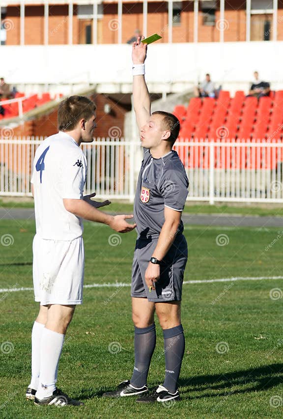 Referee editorial image. Image of football, aggression - 24018835