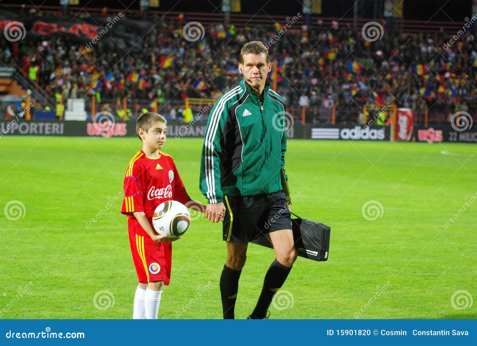 Referee at football game editorial image. Image of arbitrators - 15901820