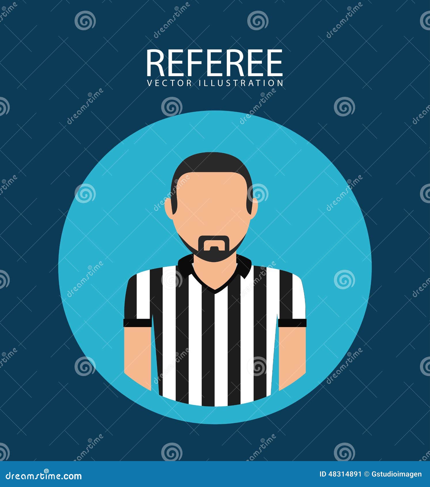 Referee icon stock illustration. Illustration of object - 48314891