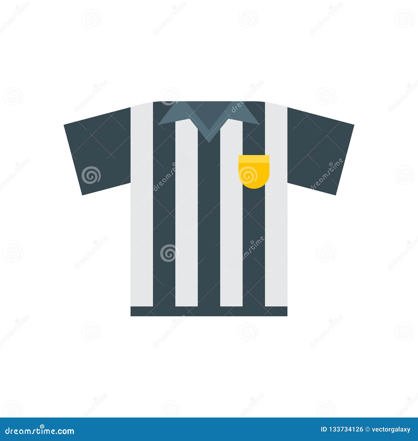 Referee Icon Vector Sign and Symbol Isolated on White Background Stock ...