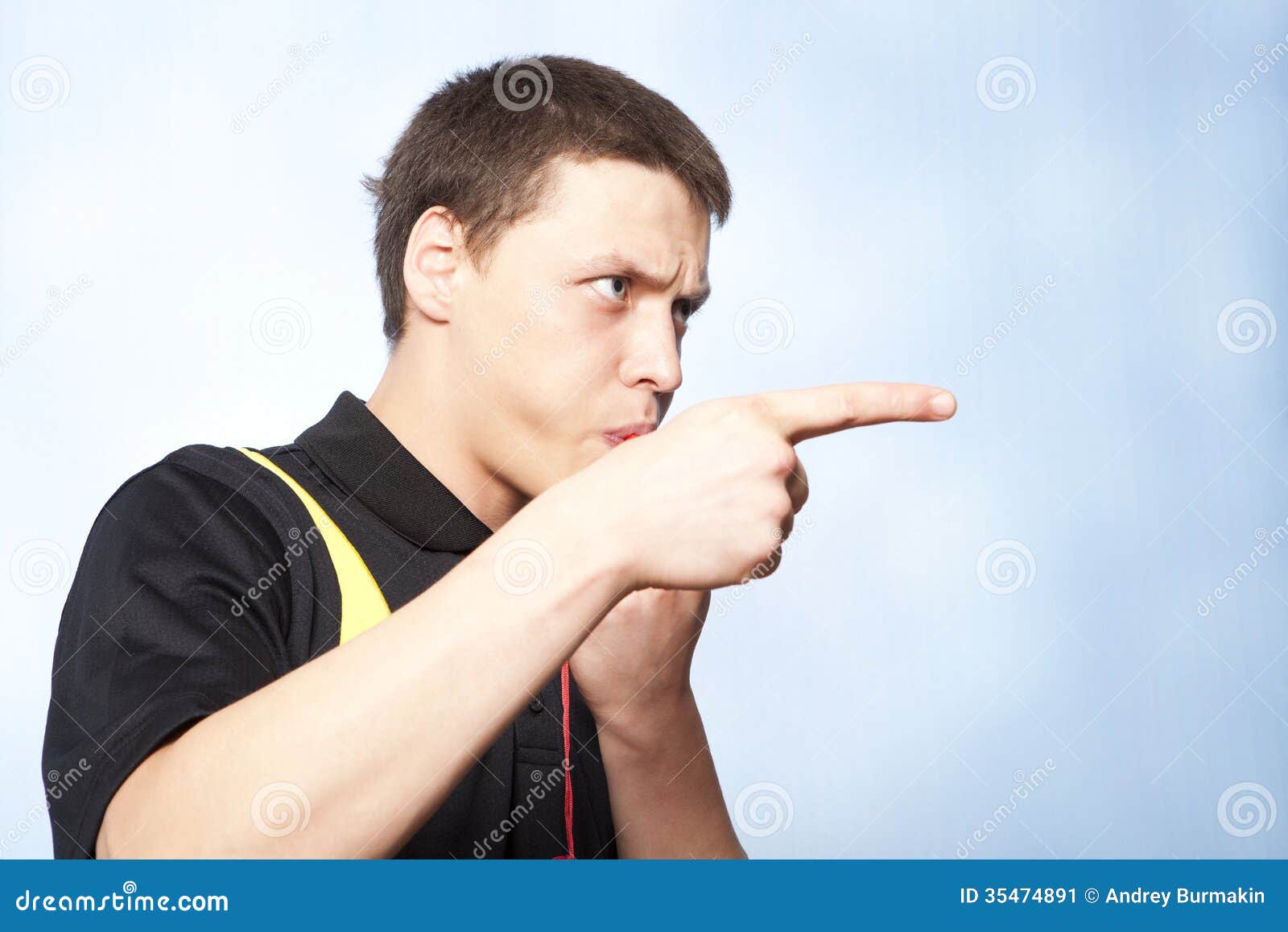 Referee stock image. Image of motivate, action, leader - 35474891