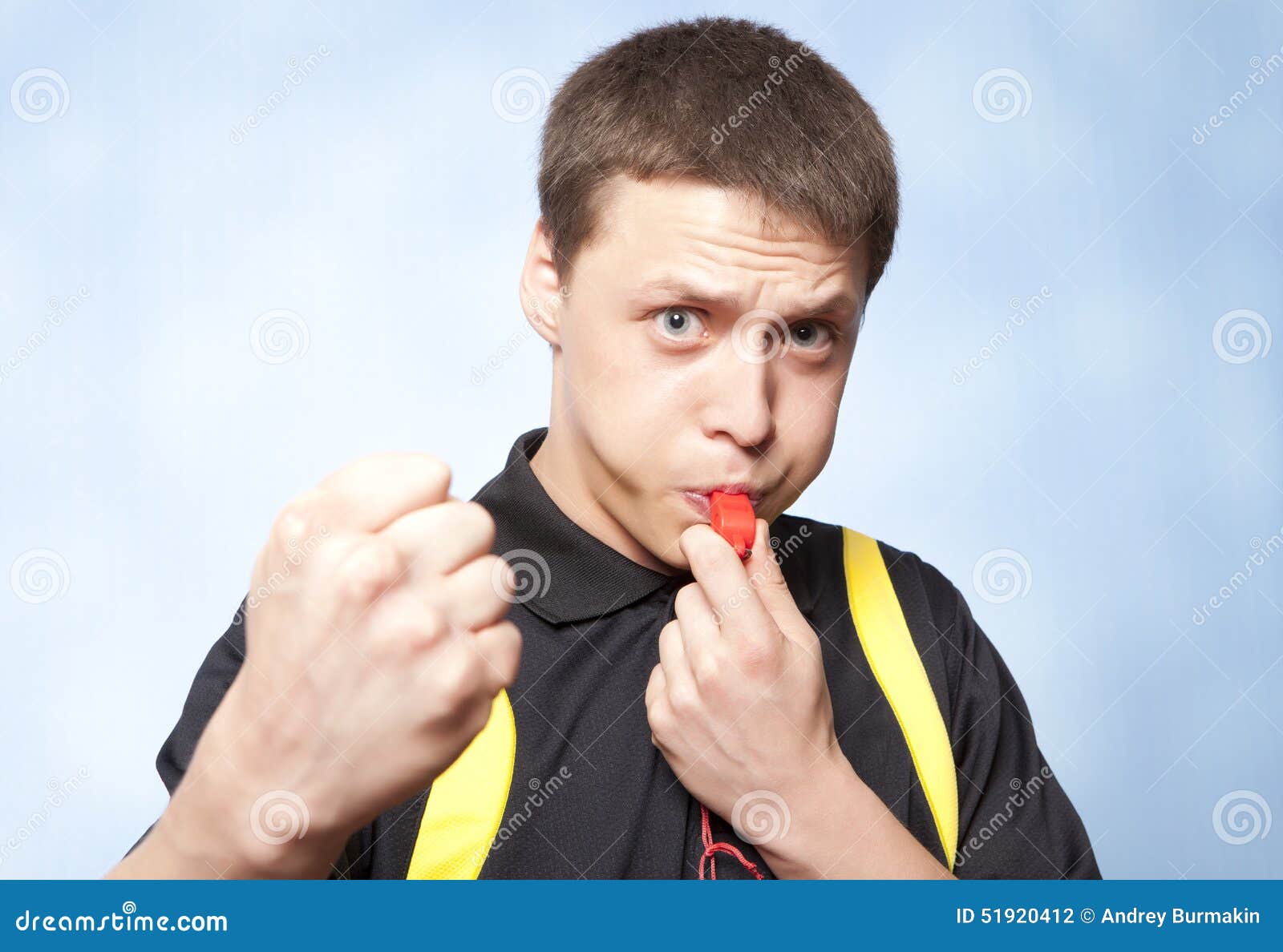 Referee stock photo. Image of responsibility, goal, crazy - 51920412