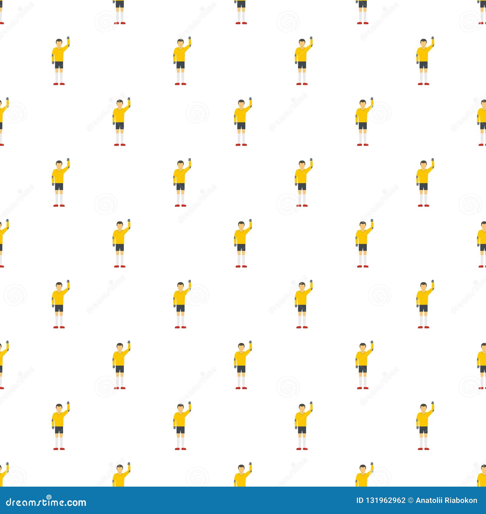 Referee Pattern Seamless Vector Stock Vector - Illustration of field ...