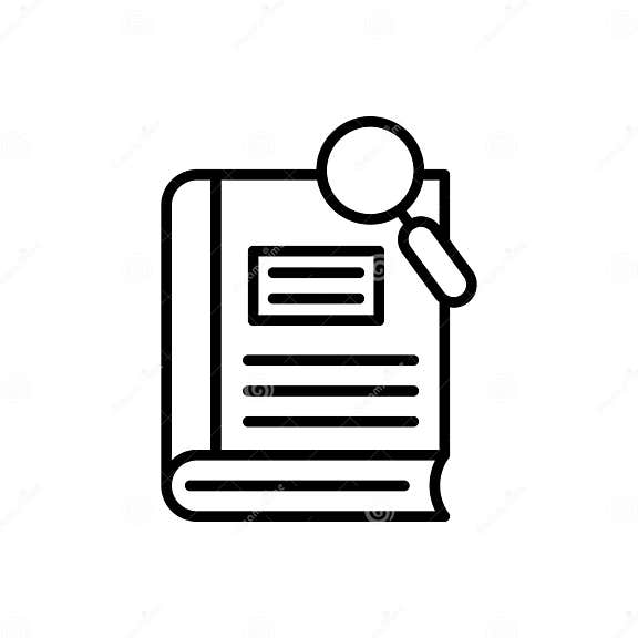 Reference data icon stock illustration. Illustration of isolated ...