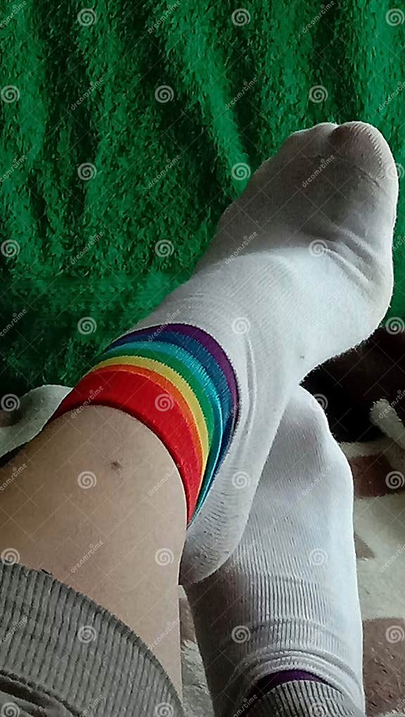 Reference, Foot, Feet, Socks, Legs, Lgbt Stock Photo - Image of socks ...