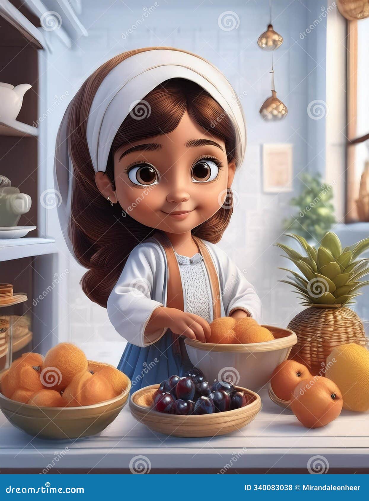 Child Cooking Lunch Cartoon Stock Photo - Image of cartoon, lunch ...