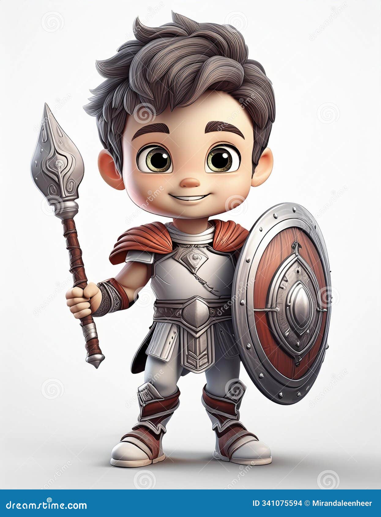 Child Gladiator Cartoon Royalty-Free Stock Image | CartoonDealer.com ...