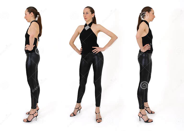 Reference Poses for Sketches Stock Image - Image of elegant, reference ...