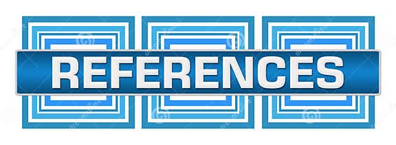 References Blue Border Squares Horizontal Stock Illustration ...