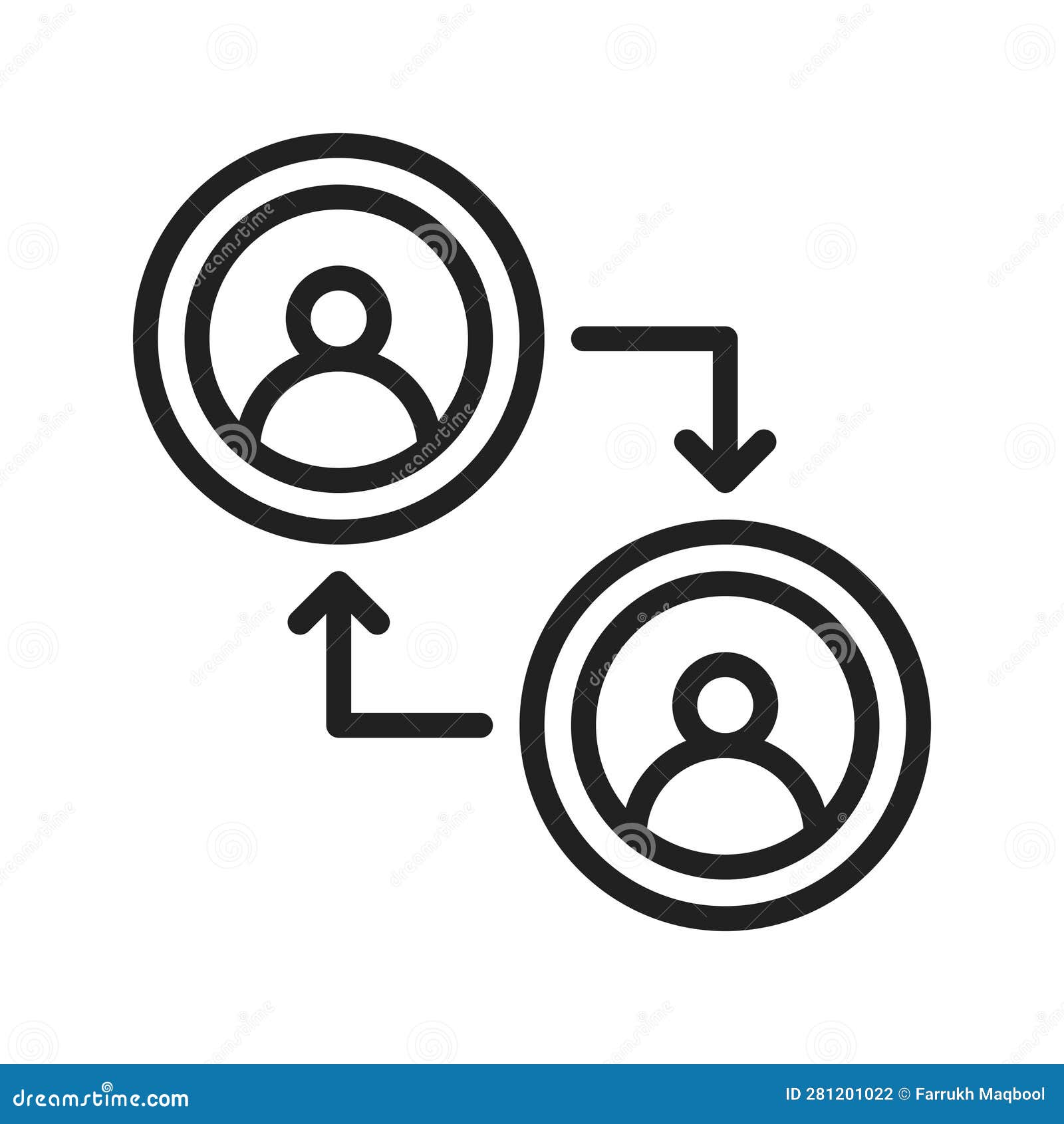 References Icon Image. stock vector. Illustration of concept - 281201022