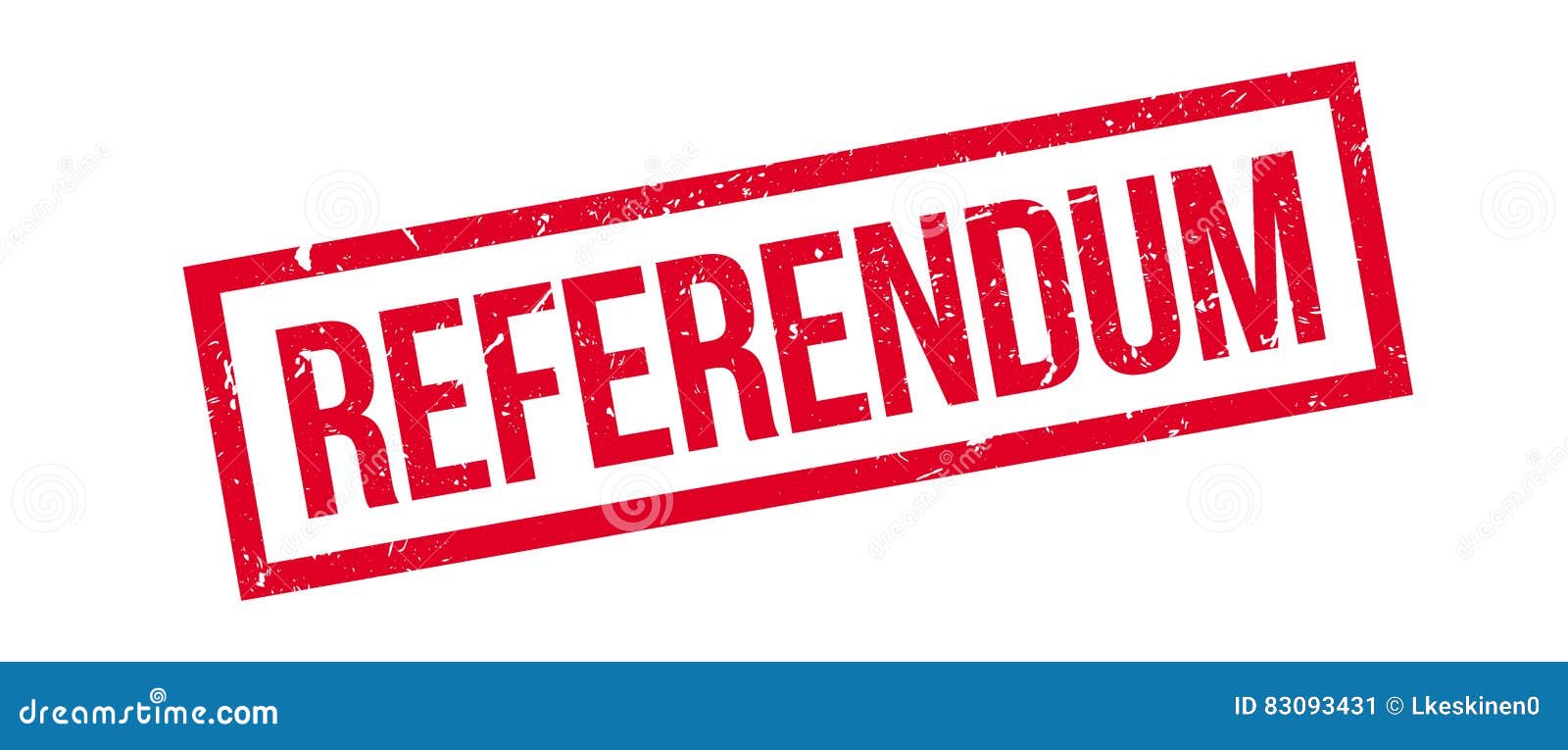 Referendum rubber stamp stock illustration. Illustration of government ...