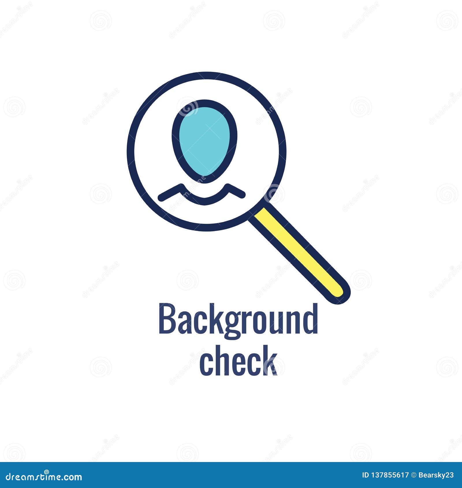 Referral Job Reference Icon with Recommendations, Performance Review ...