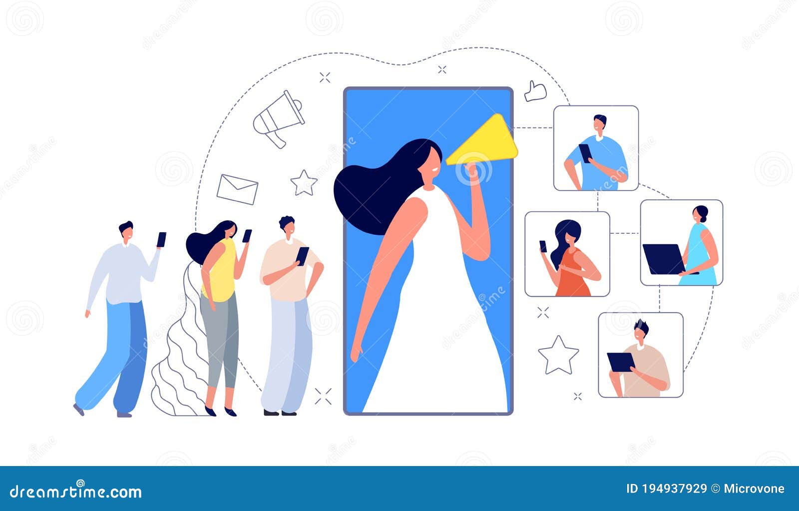 Customer Group Line Icons Collection. Millennial, Gen Z, Baby Boomers ...