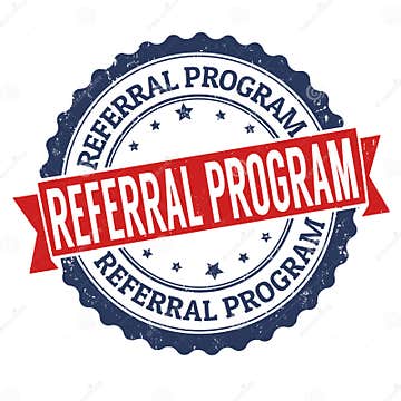 Referral Program Grunge Rubber Stamp Stock Vector - Illustration of ...