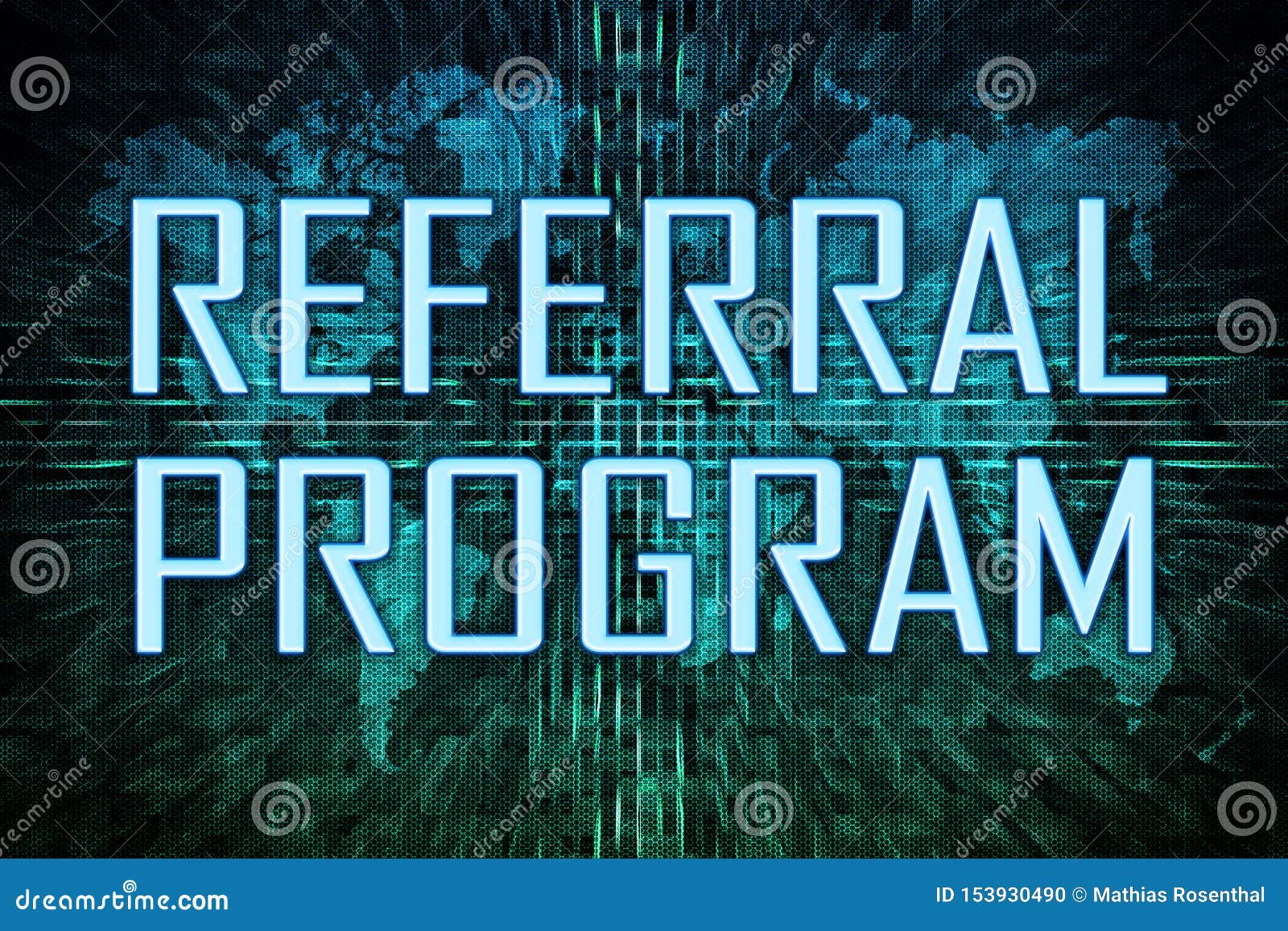 Referral Program stock illustration. Illustration of referrals - 153930490
