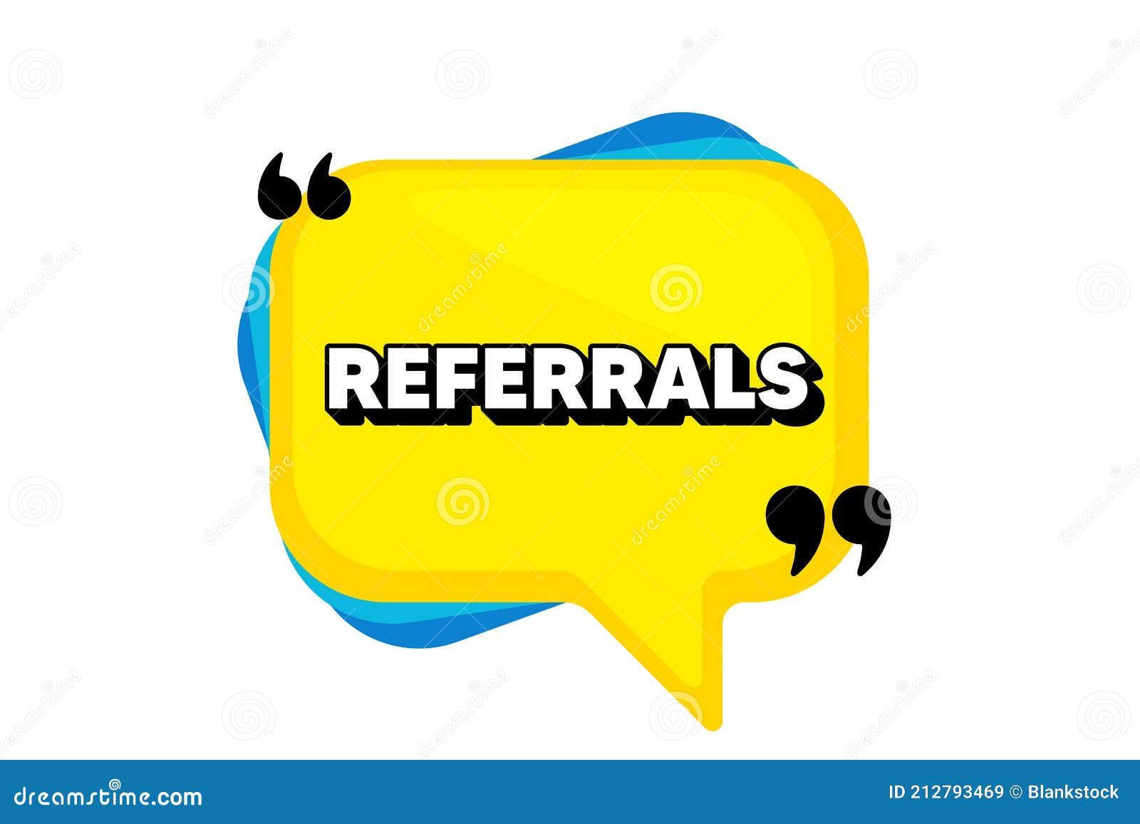 Referrals Symbol. Referral Program Sign. Vector Stock Vector ...
