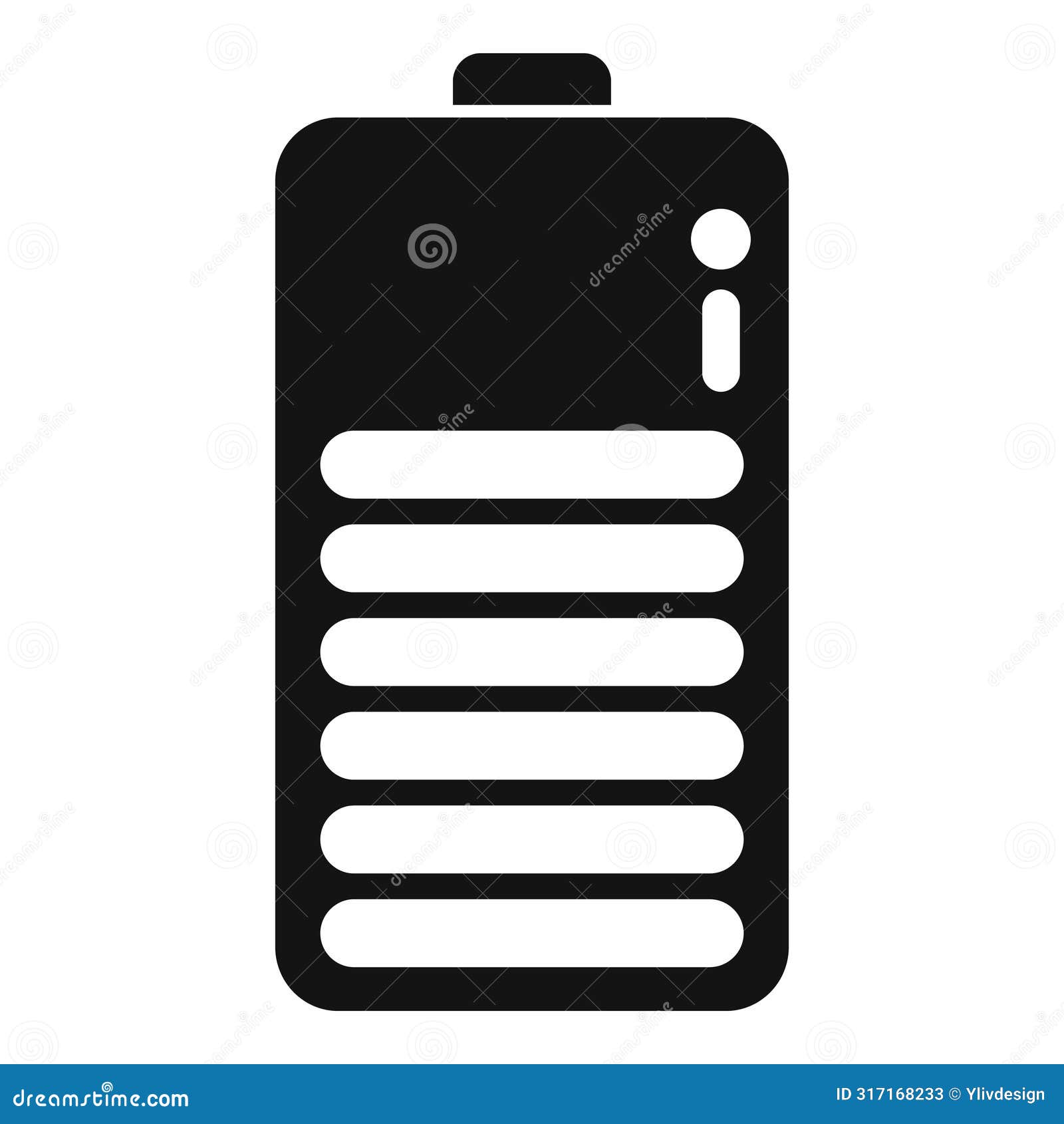 Refill Battery Icon Simple Vector. Power Energy Up Stock Illustration ...
