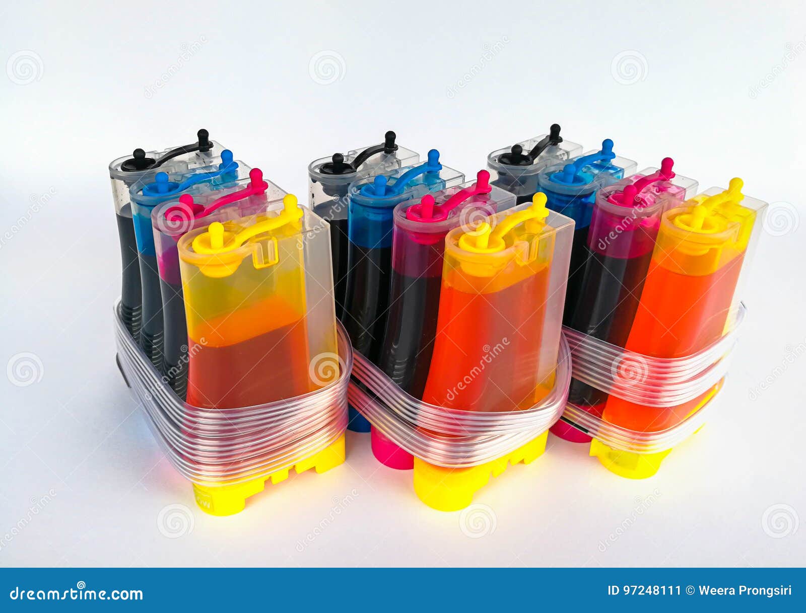 Ink, Bottle, Box - Container, Cap, Ukraine Stock Image - Image of white ...