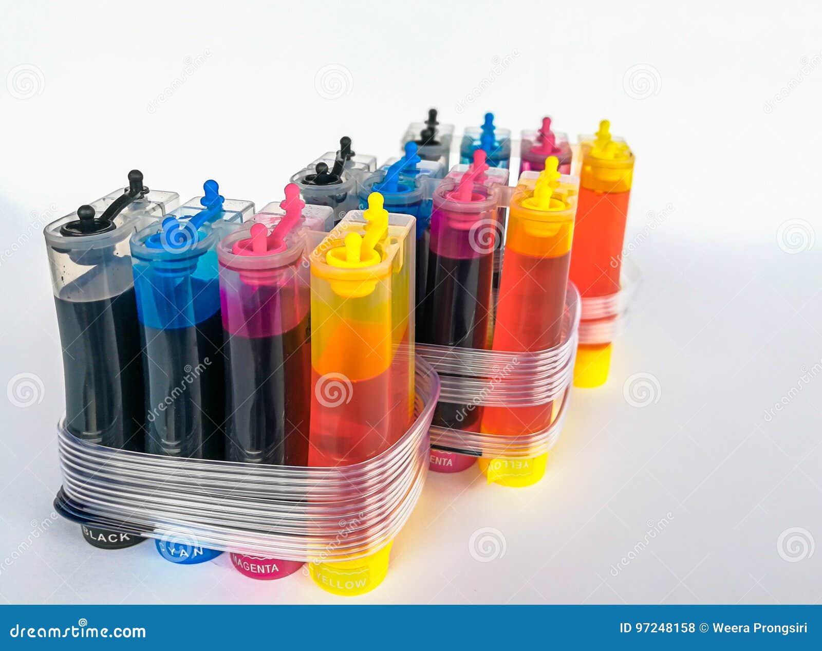Ink, Bottle, Box - Container, Cap, Ukraine Stock Photo - Image of ...