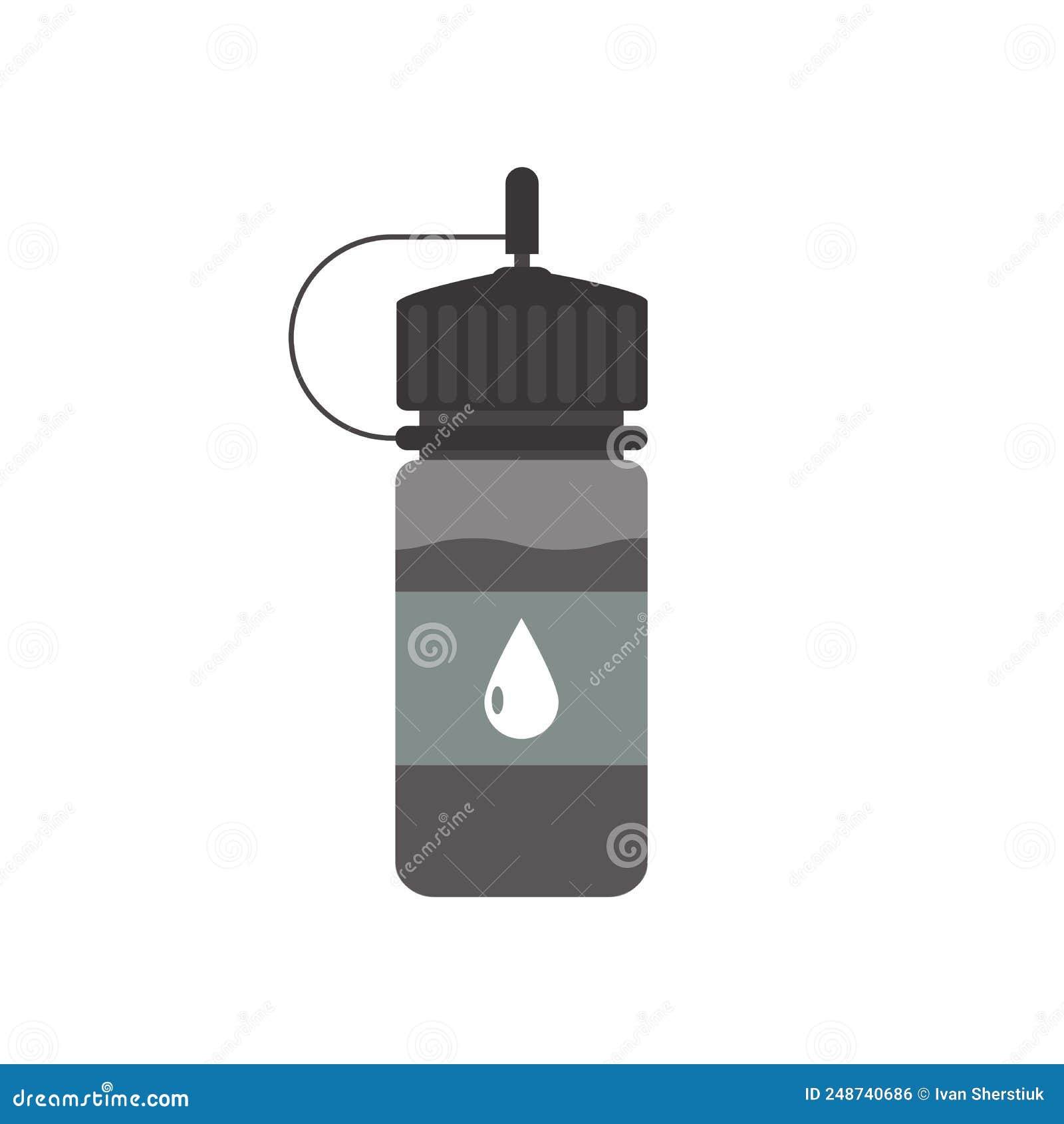 Refill Liquid Ecigarette. Electronic Vape. Icon Cartoon Vector Stock ...