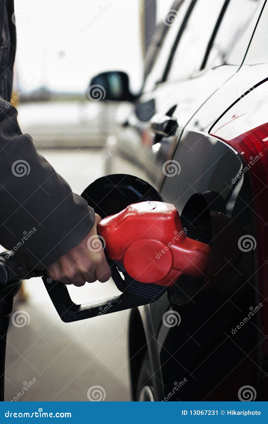 Refilling gasoline stock image. Image of petrol, gasoline - 13067231