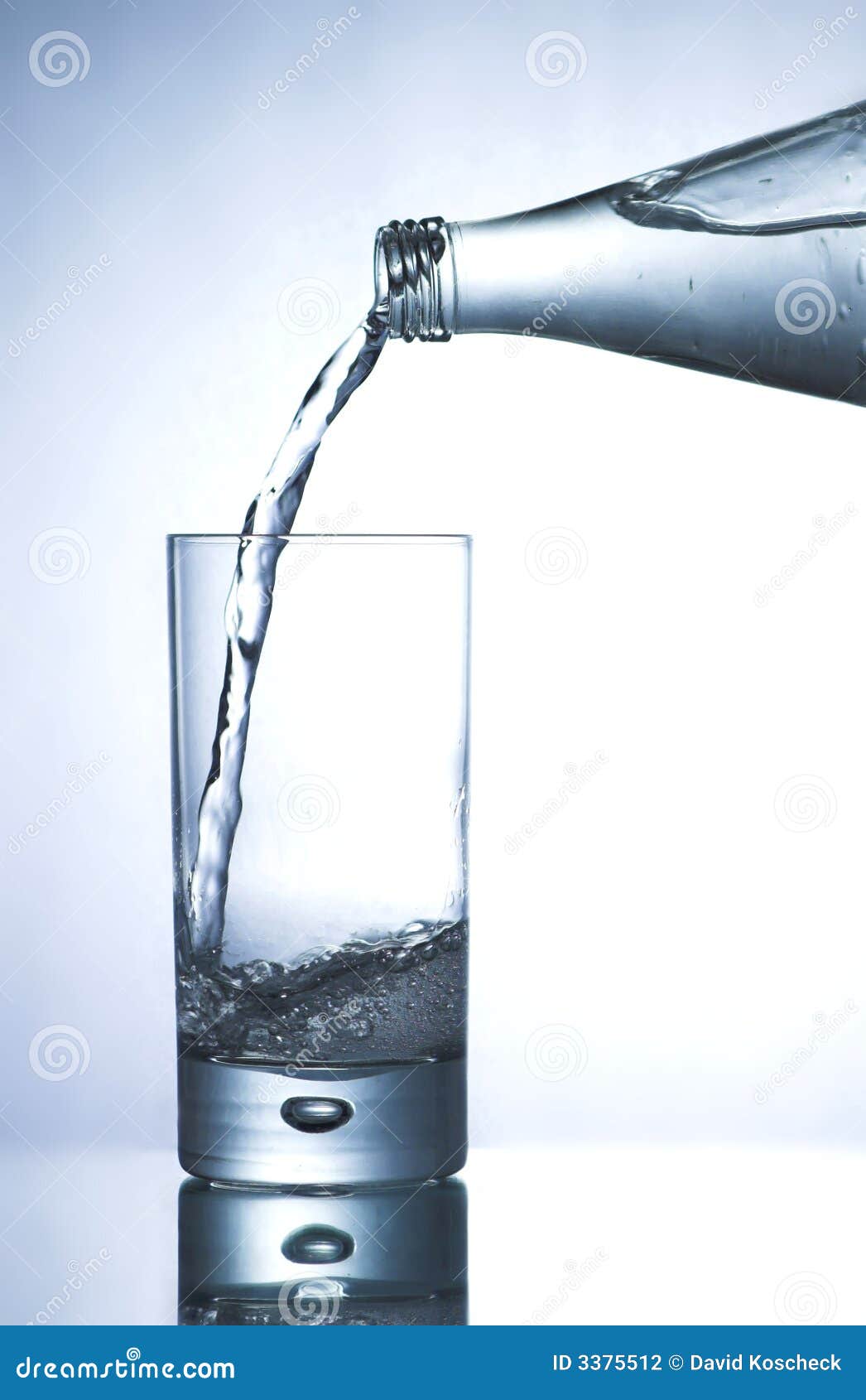 Refilling A Glass Stock Photography - Image: 3375512