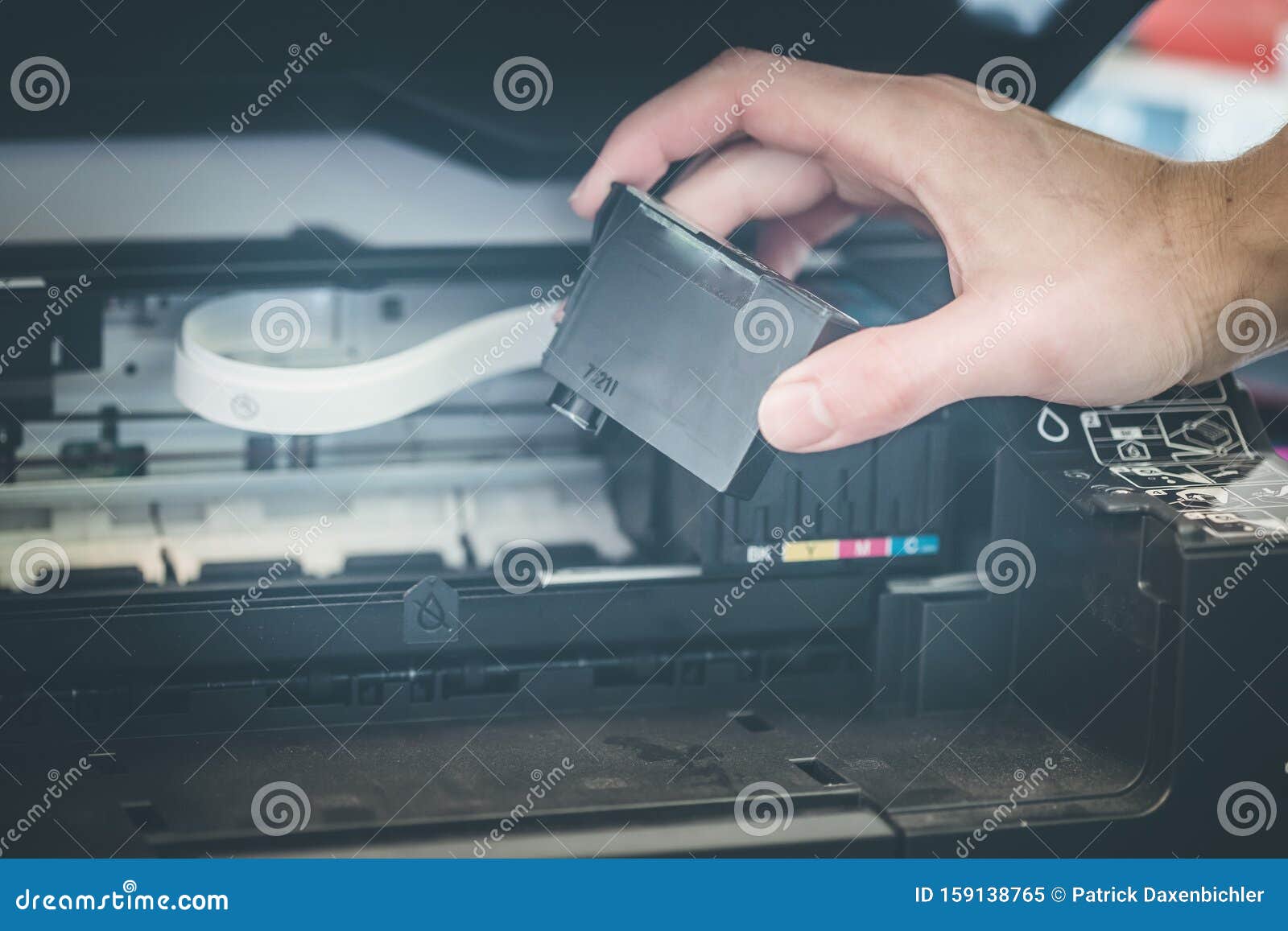 Refilling Third Party Printer Cartridges; Inkjet Stock Image - Image of ... Refilling Third Party Printer Cartridges; Inkjet Stock Image - Image of ...