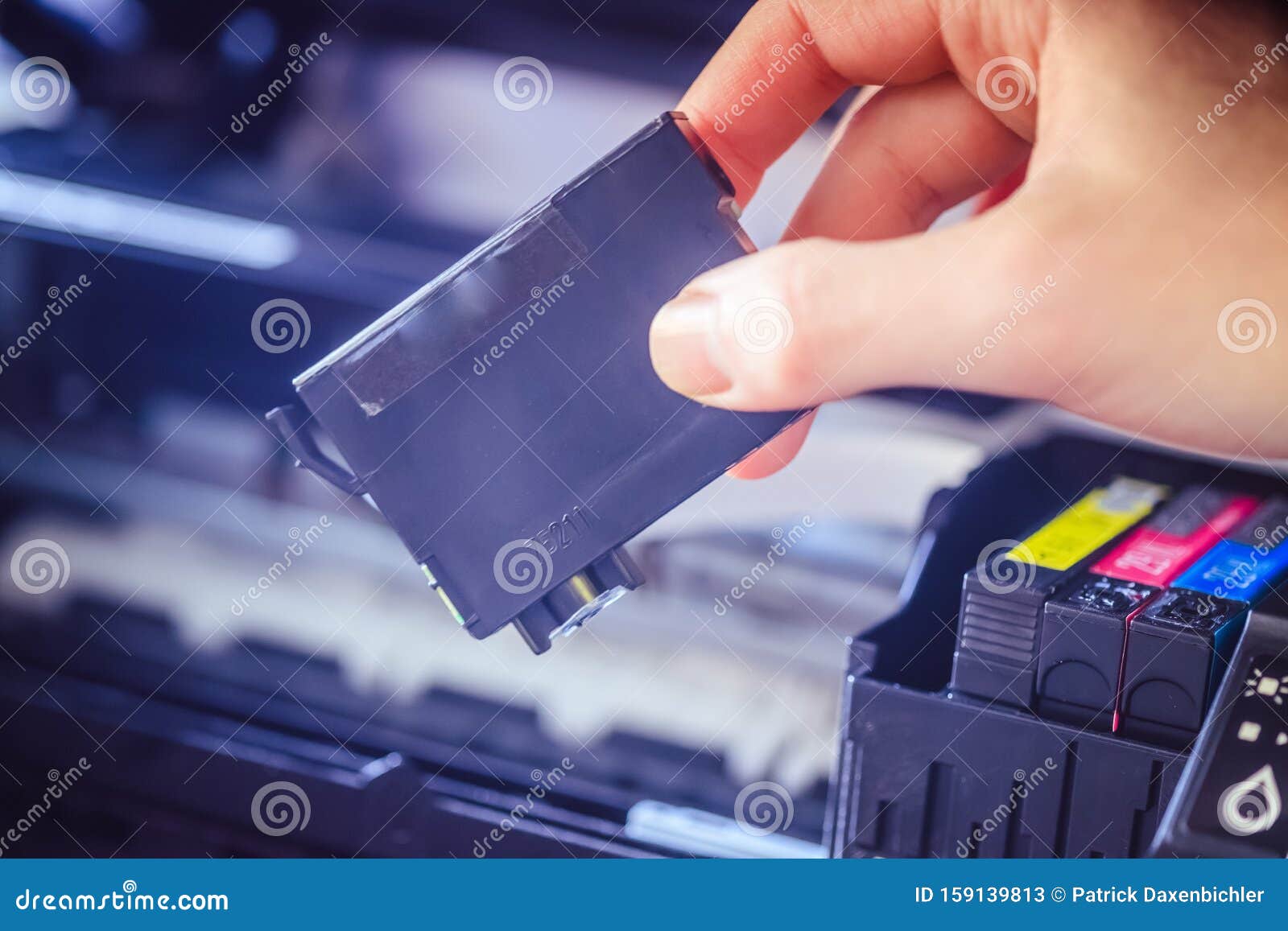 Refilling Third Party Printer Cartridges; Inkjet Stock Image - Image of ... Refilling Third Party Printer Cartridges; Inkjet Stock Image - Image of ...