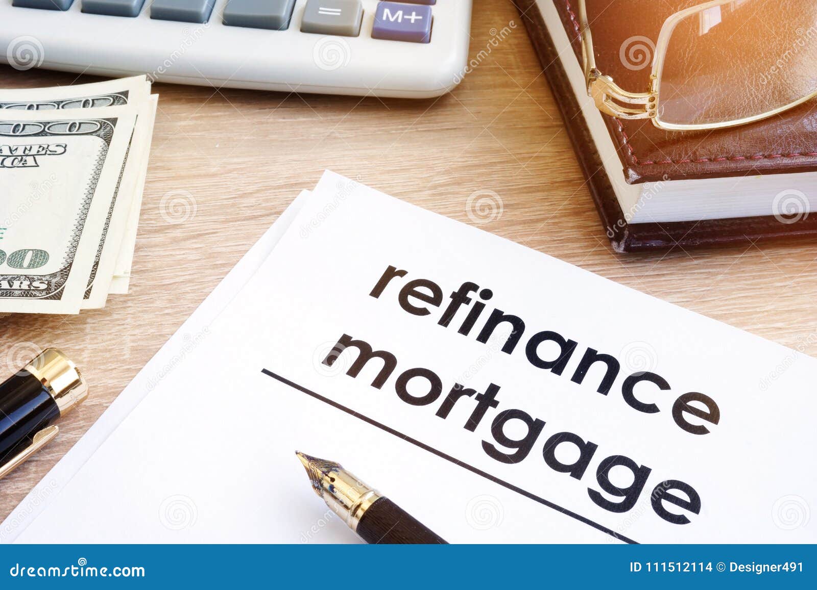 Refinance Mortgage Application Stock Photo - Image of investment, house ...