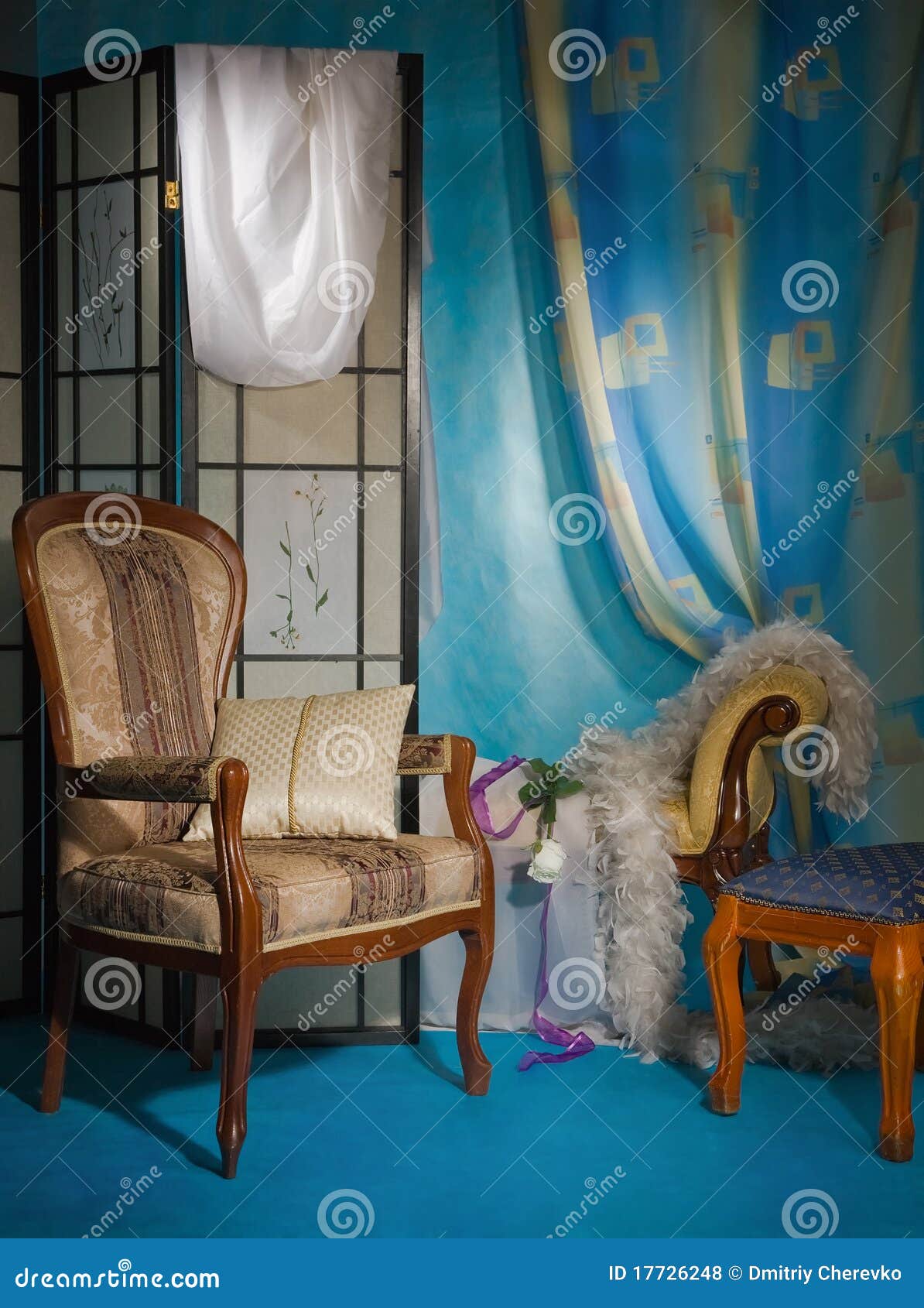 Refined Boudoir Interior Royalty-Free Stock Photography | CartoonDealer ...