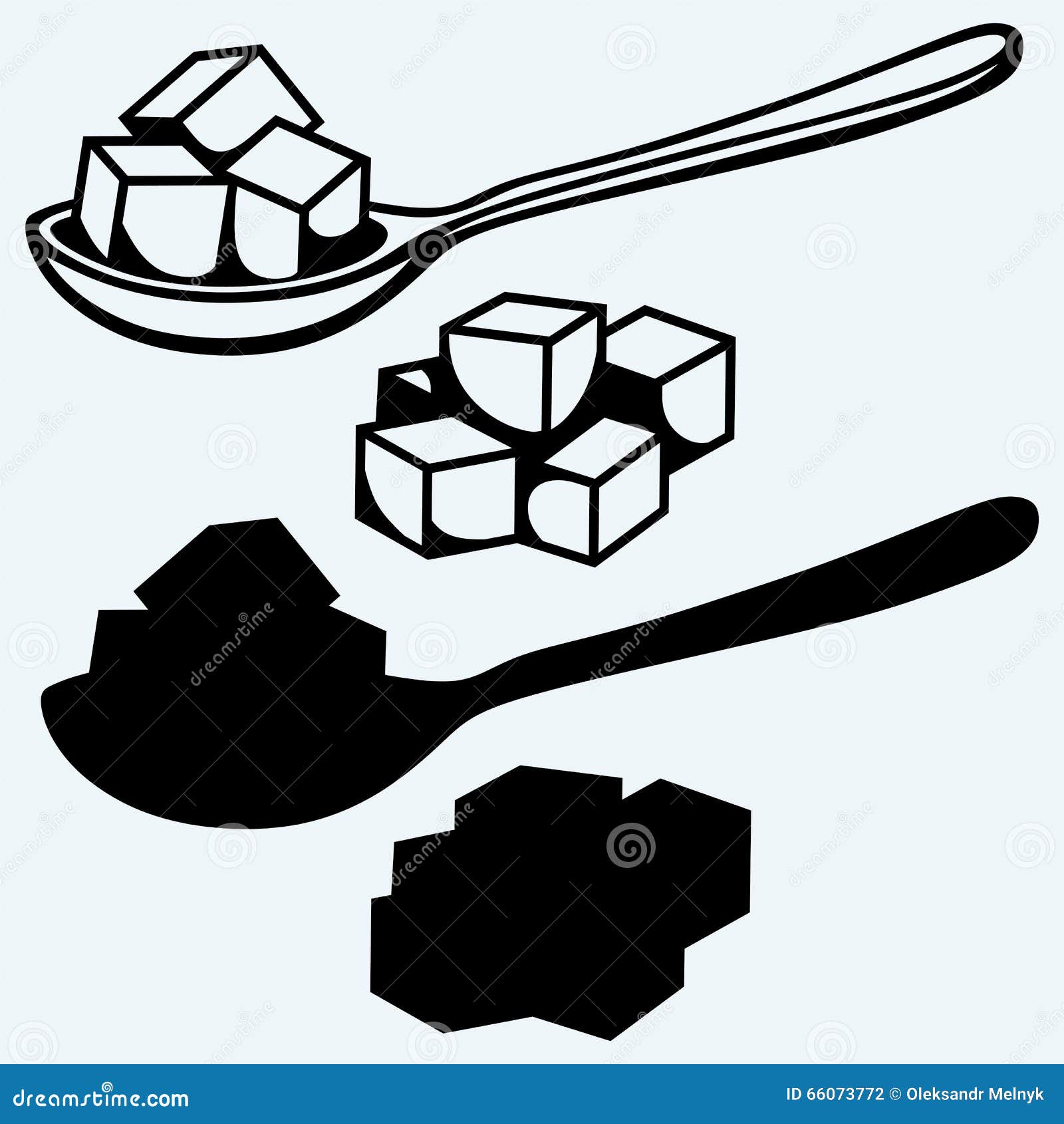 Spoon With Refined Sugar Cubes Linear Icon. Lump Sugar With Teaspoon ... Spoon With Refined Sugar Cubes Linear Icon. Lump Sugar With Teaspoon ...