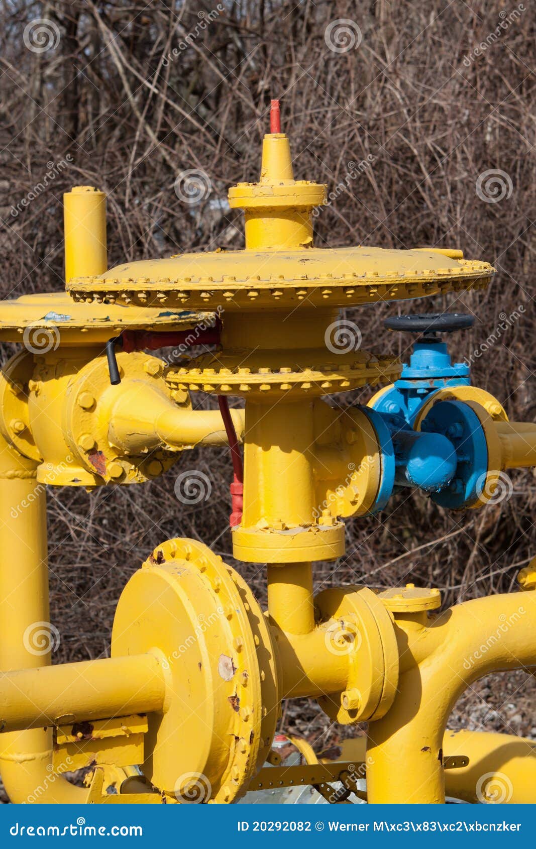 Refinery stock photo. Image of industry, yellow, flange - 20292082