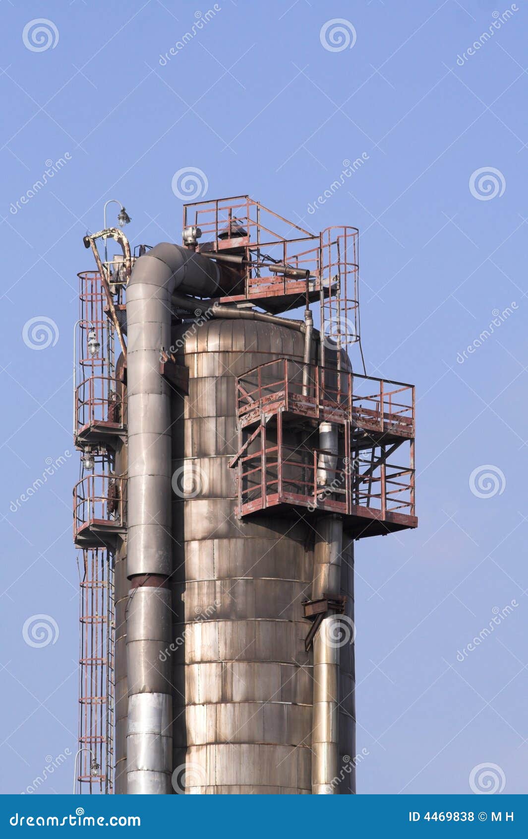 Refinery stock photo. Image of complex, company, architecture - 4469838