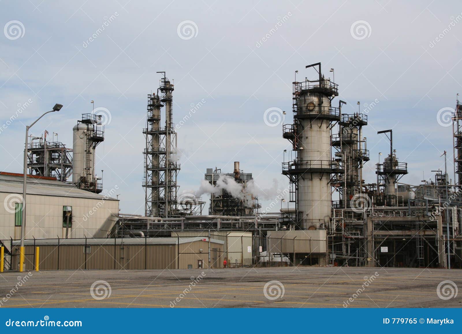 Refinery stock image. Image of commerce, plant, fabrication - 779765