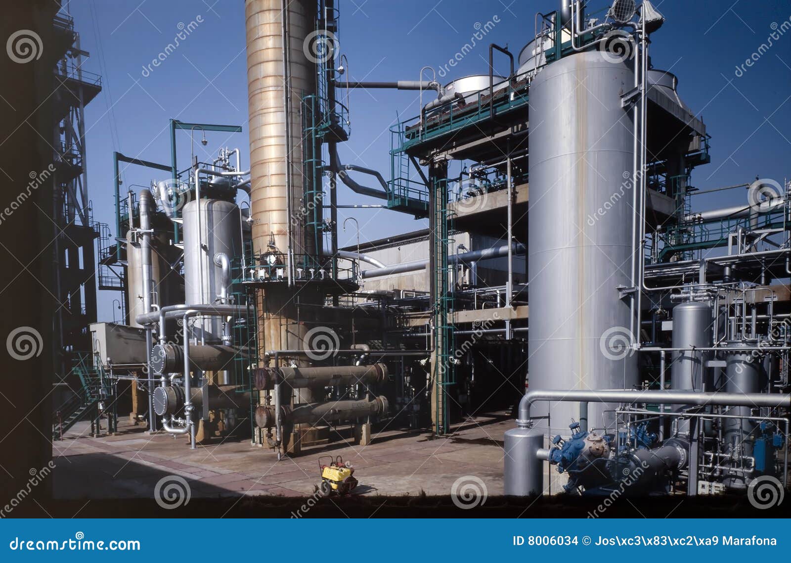 Refinery stock photo. Image of industry, dioxide, burner - 8006034
