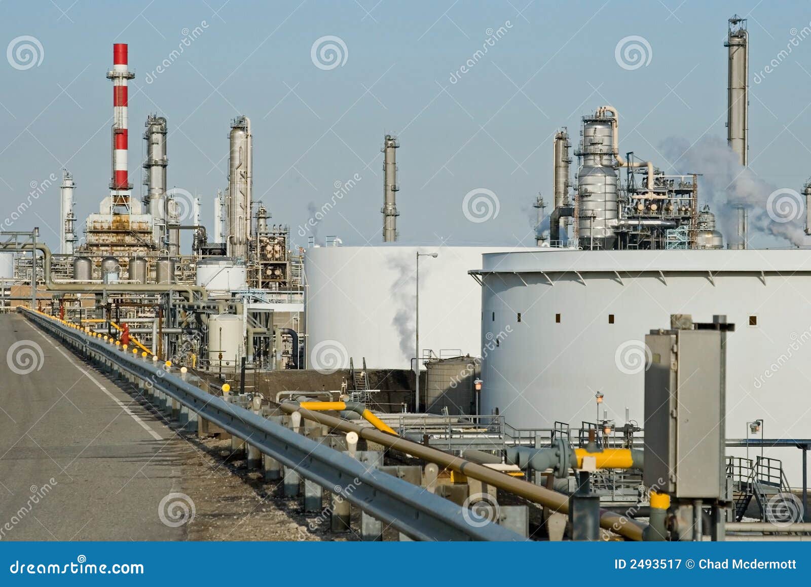 Refinery Complex stock image. Image of catalyst, pump - 2493517