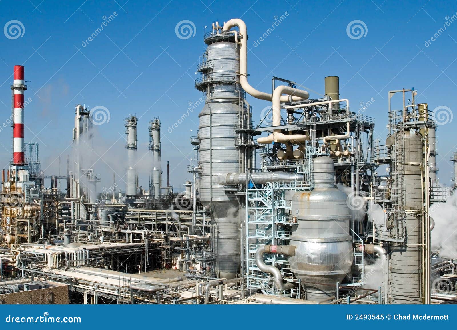 Refinery Complex stock image. Image of industrial, energy - 2493545