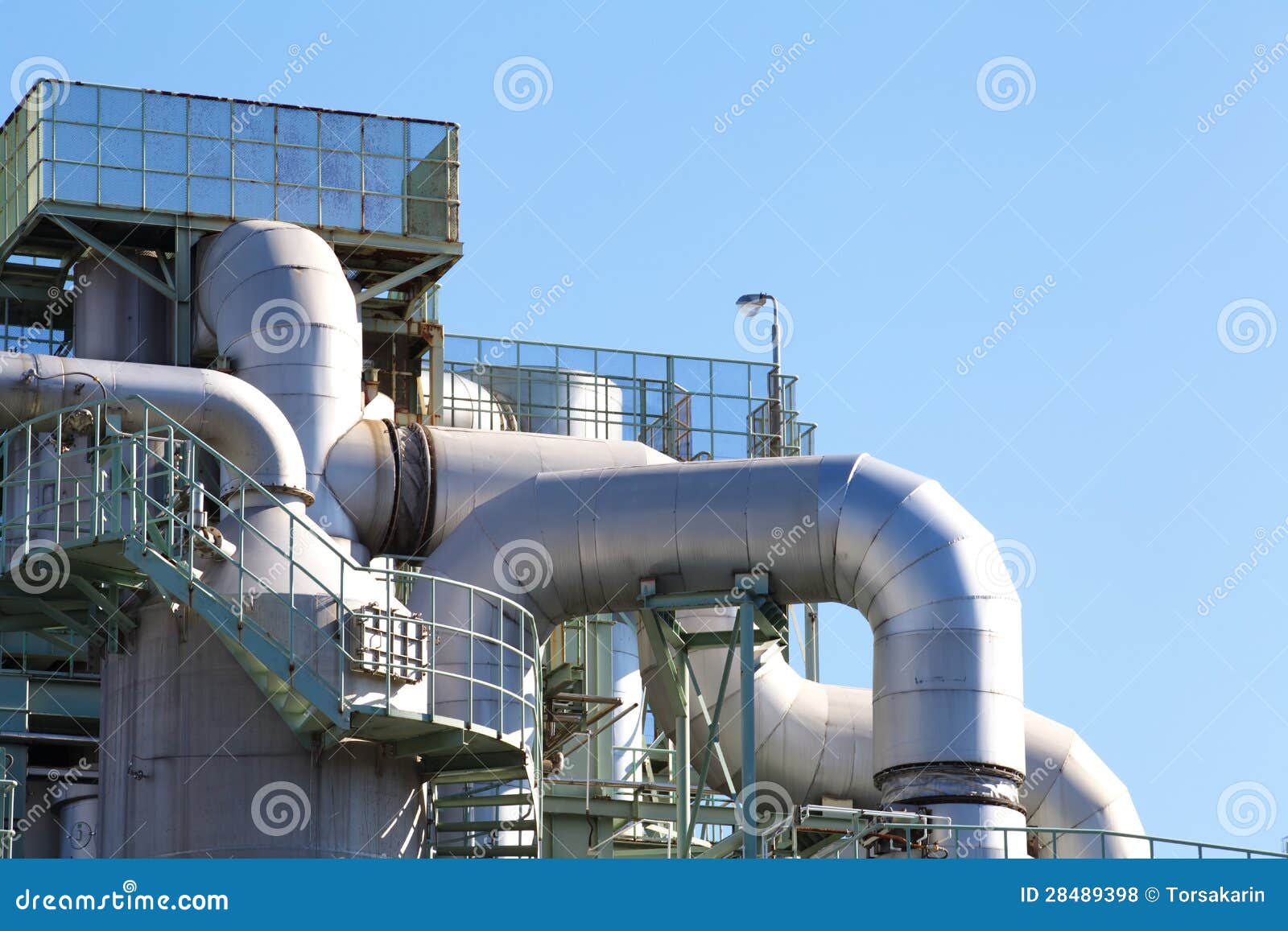 Refinery factory stock photo. Image of butane, atmosphere - 28489398
