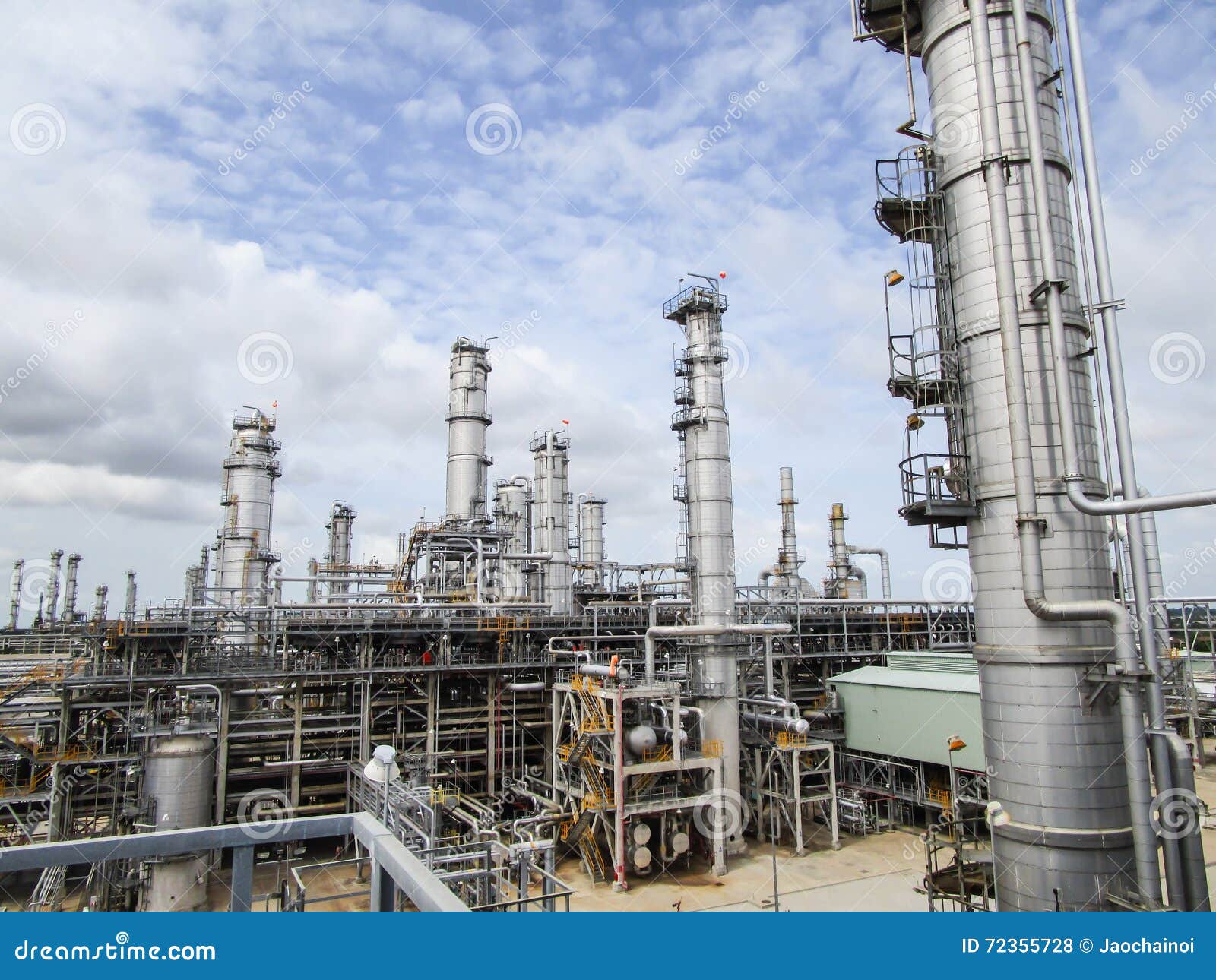 Refinery stock photo. Image of generation, space, built - 72355728