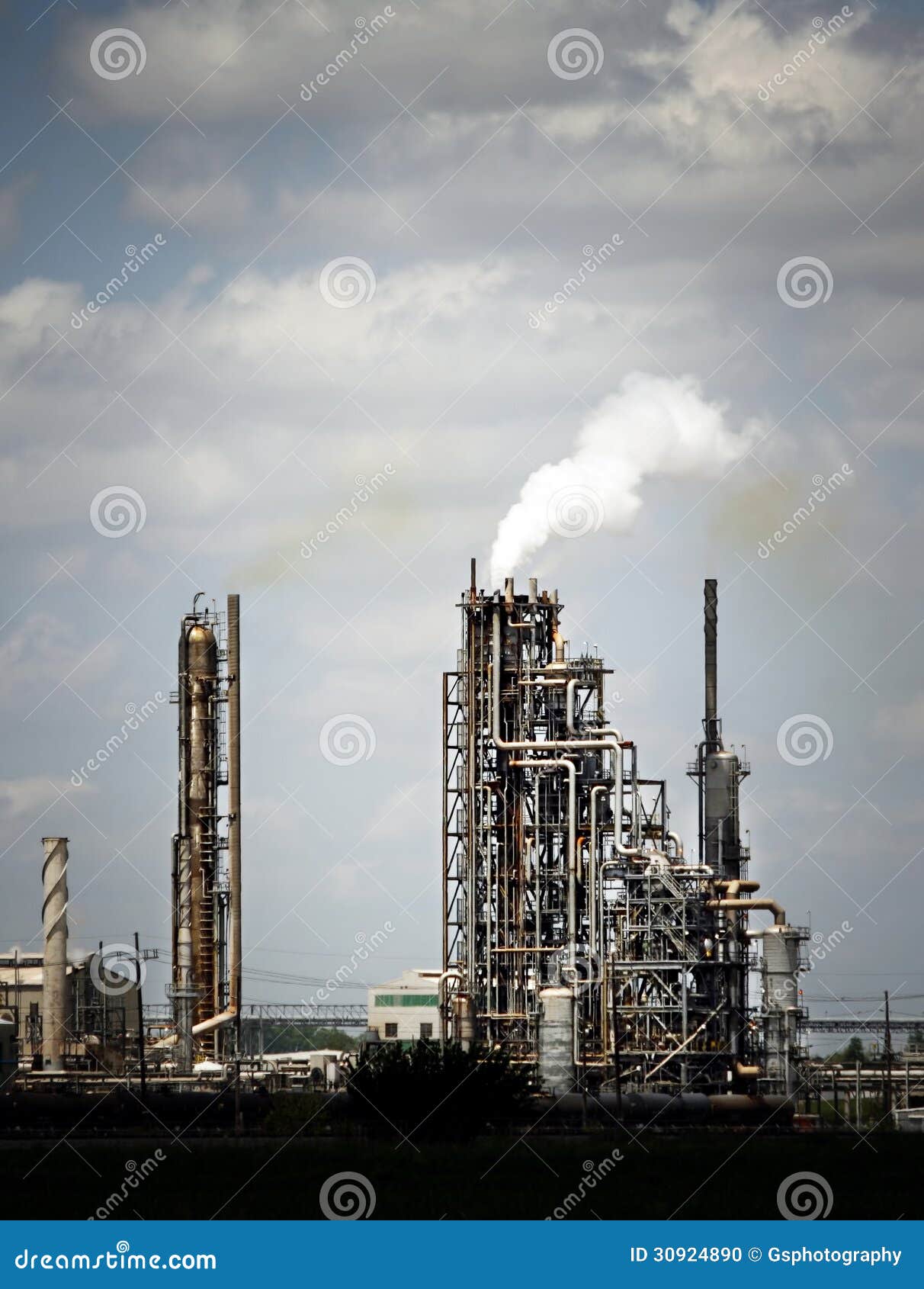 Refinery Plant, Oil Industry Stock Photo - Image of global, refinery ...