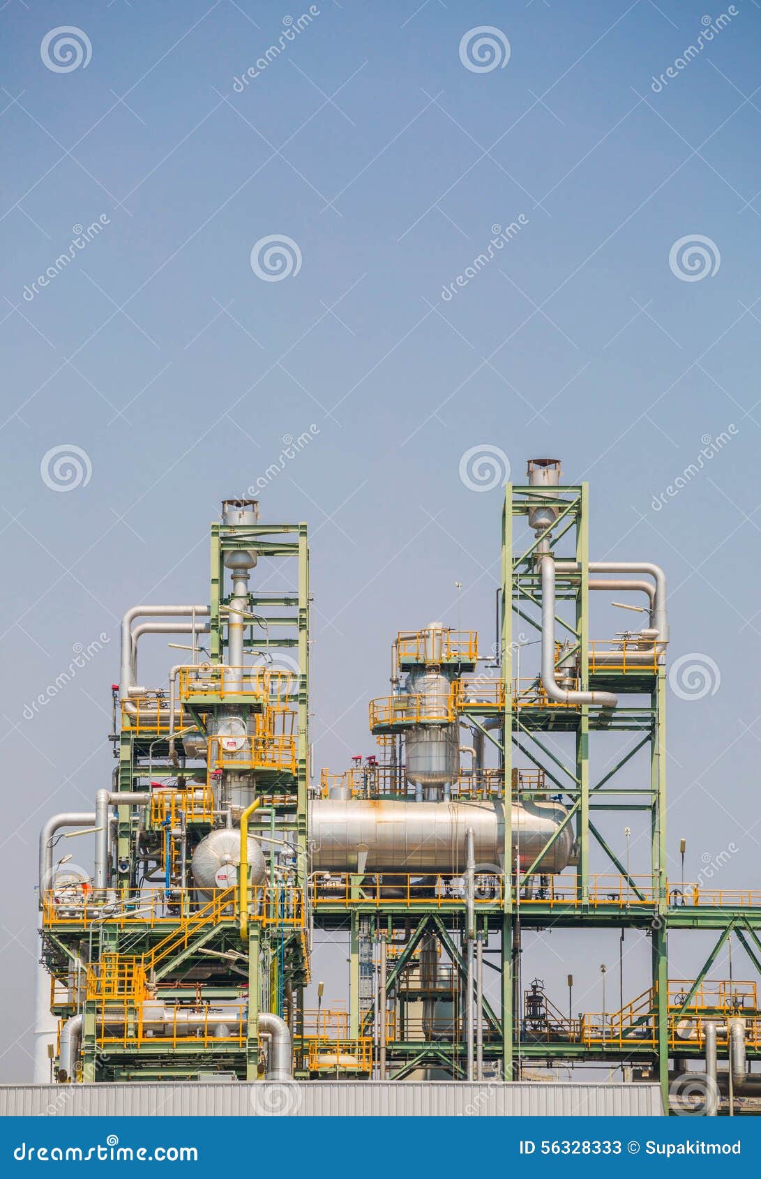 Refinery structure stock image. Image of fuel, pipeline - 56328333