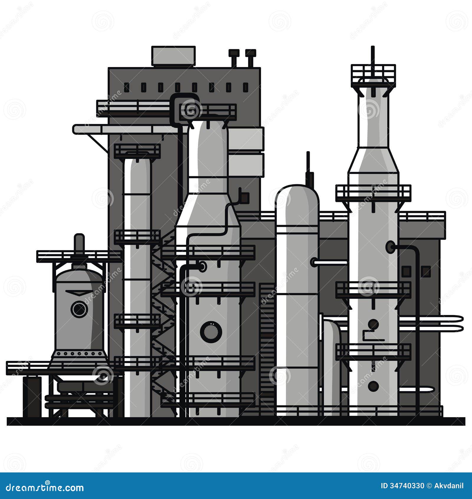 Refinery Clip Art