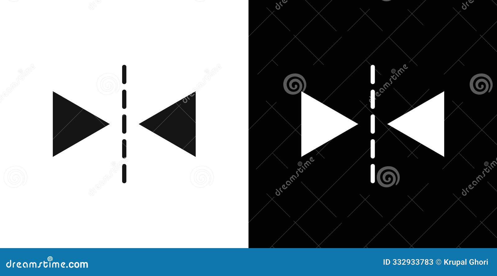 Reflect Tool Icon Logo Set Vector Stock Vector - Illustration of flip ...