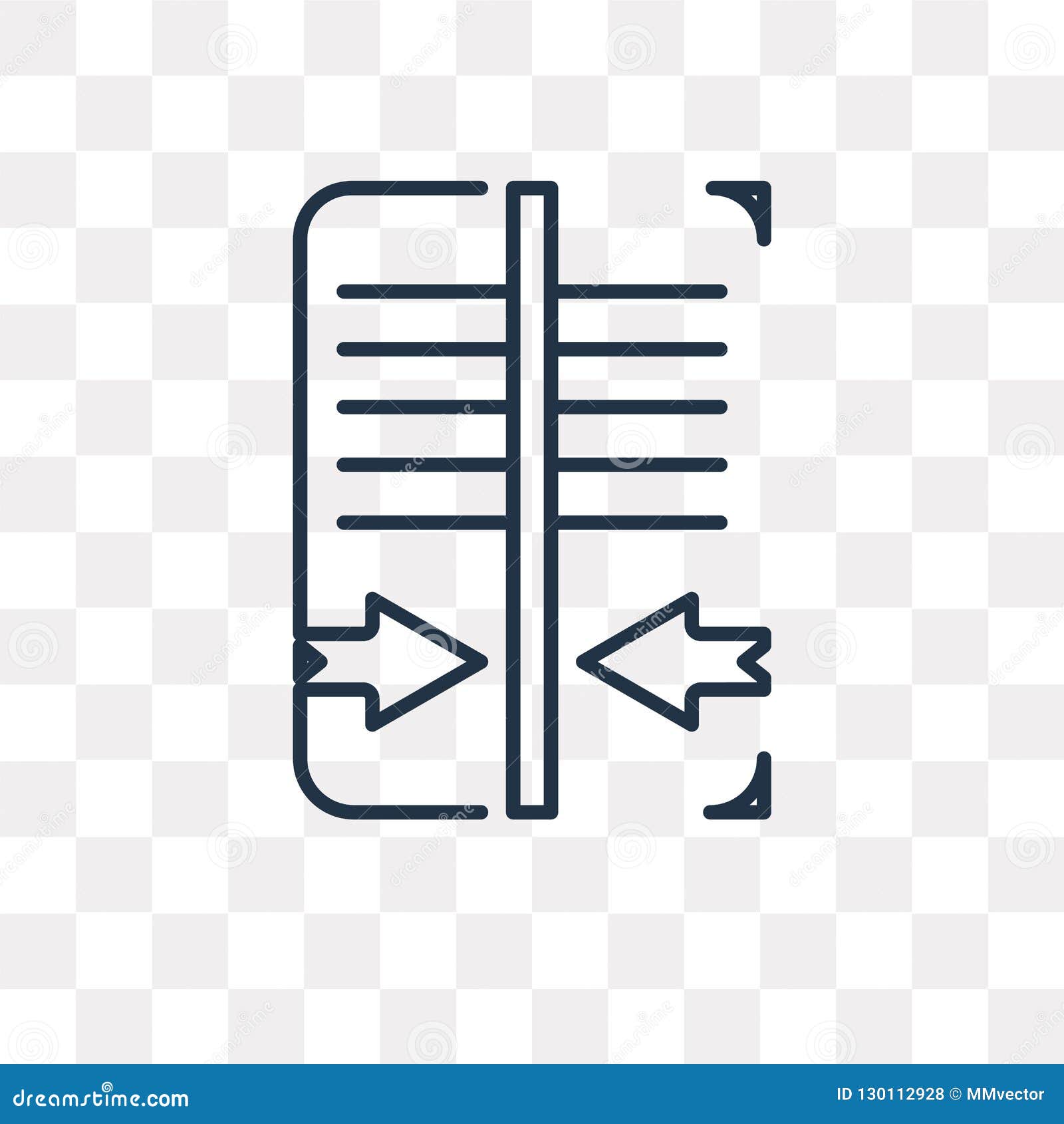 Reflect Vector Icon Isolated On Transparent Background, Reflect ...