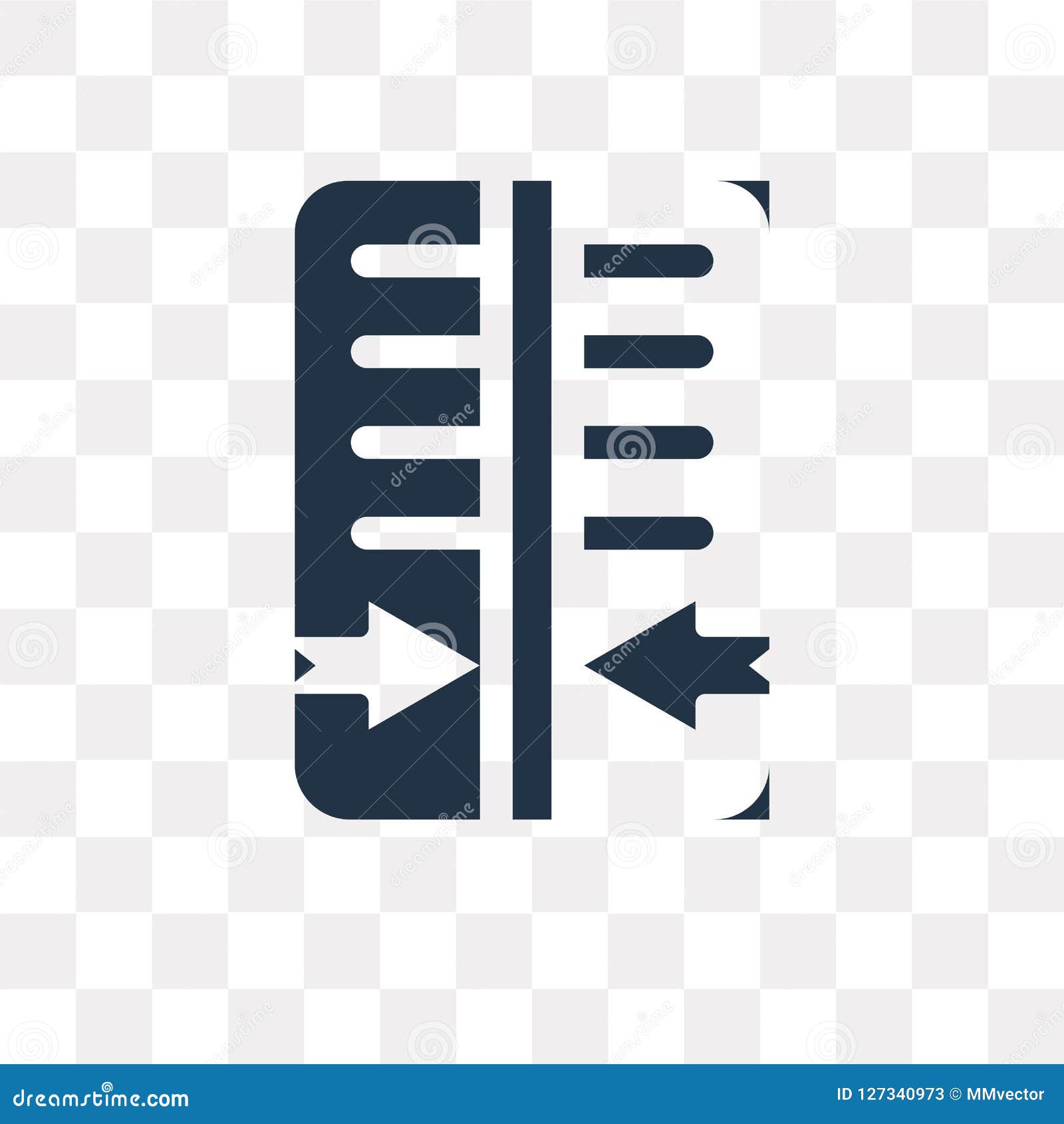 Reflect Vector Icon Isolated on Transparent Background, Reflect Stock ...