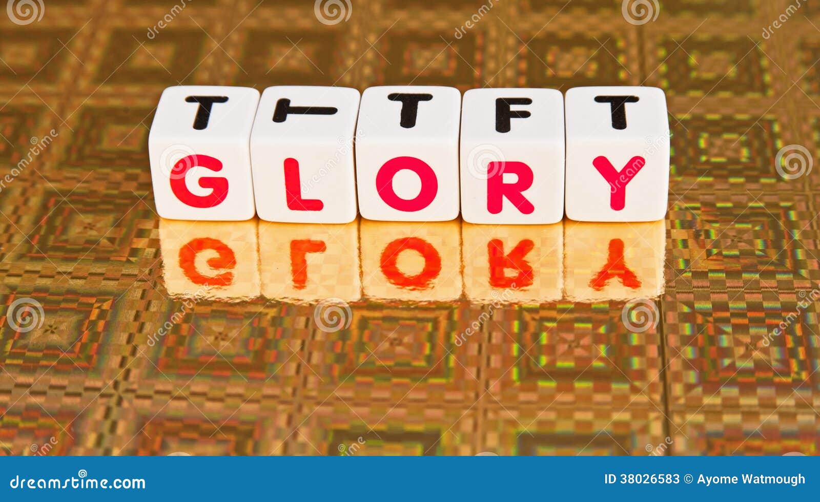 Reflected glory stock image. Image of uppercase, glory - 38026583