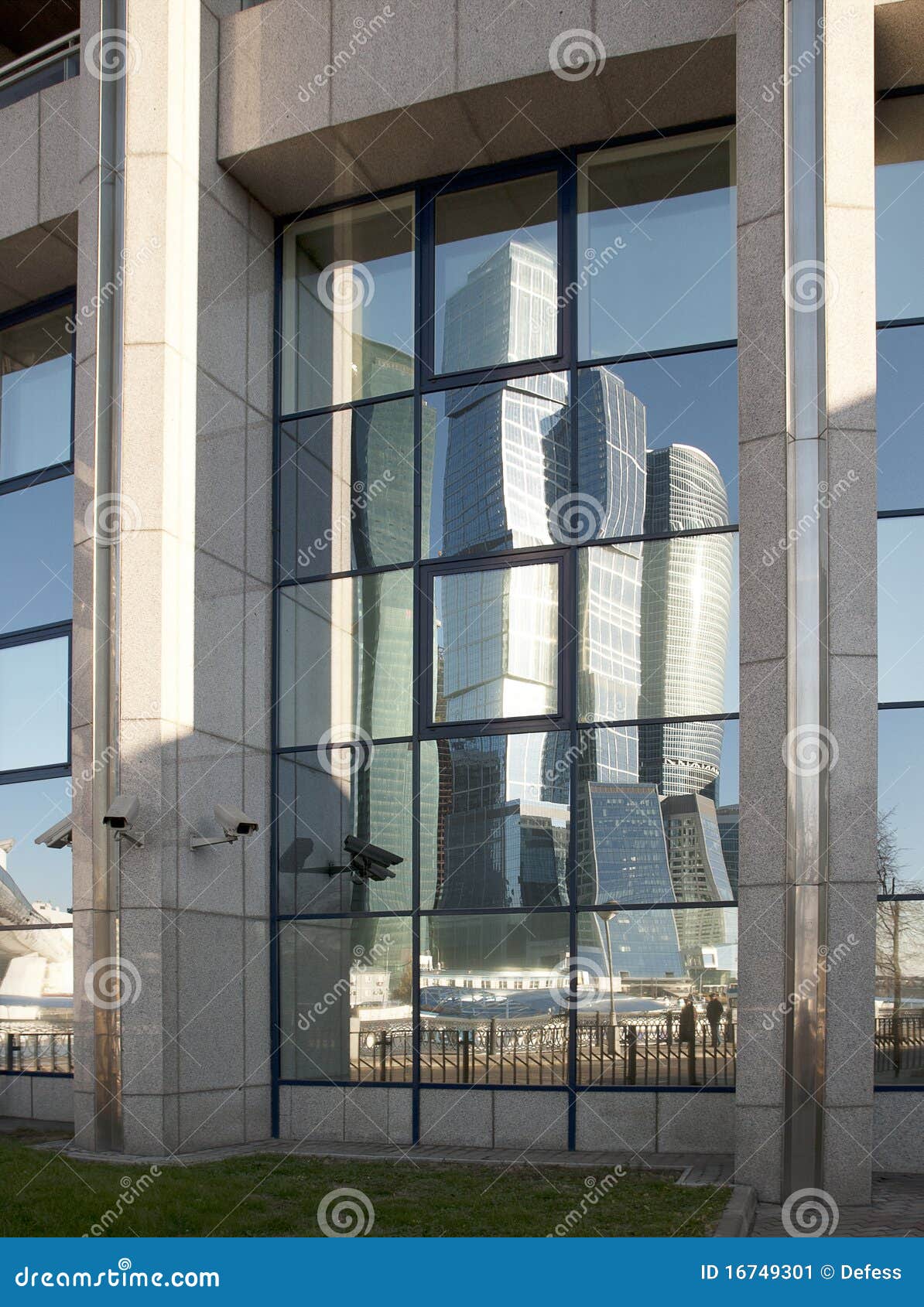 Reflected in the windows. stock image. Image of architecture - 16749301