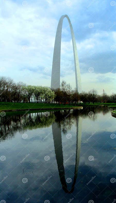 Reflecting Arch stock photo. Image of reflection, structure - 106952